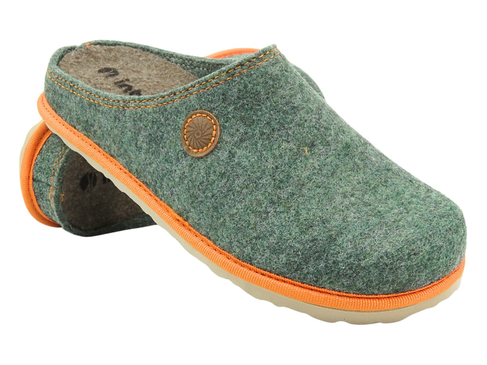 Ciepłe kapcie damskie - INBLU CS-39, zielone zielony | Sklep ...