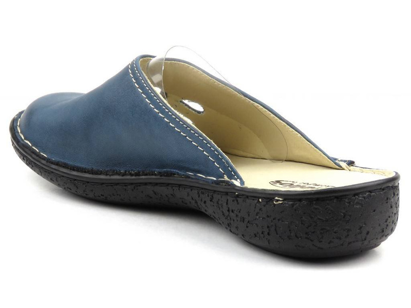 Klapki damskie Helios 660 ciemny granat | Sklep ulubioneobuwie.pl